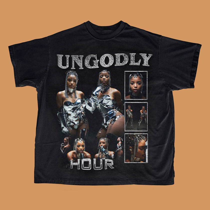 Chloe X Halle: Ungodly Hour Tee - Devin Moore Design